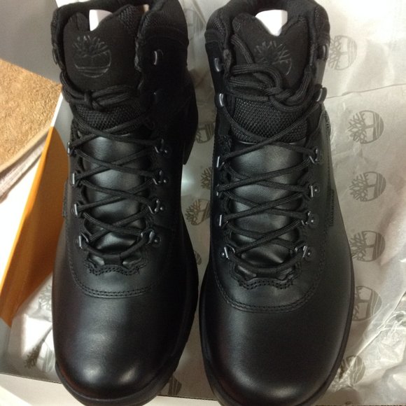 Timberland | Shoes | Timberland Mens White Ledge Black Leather Wp ...